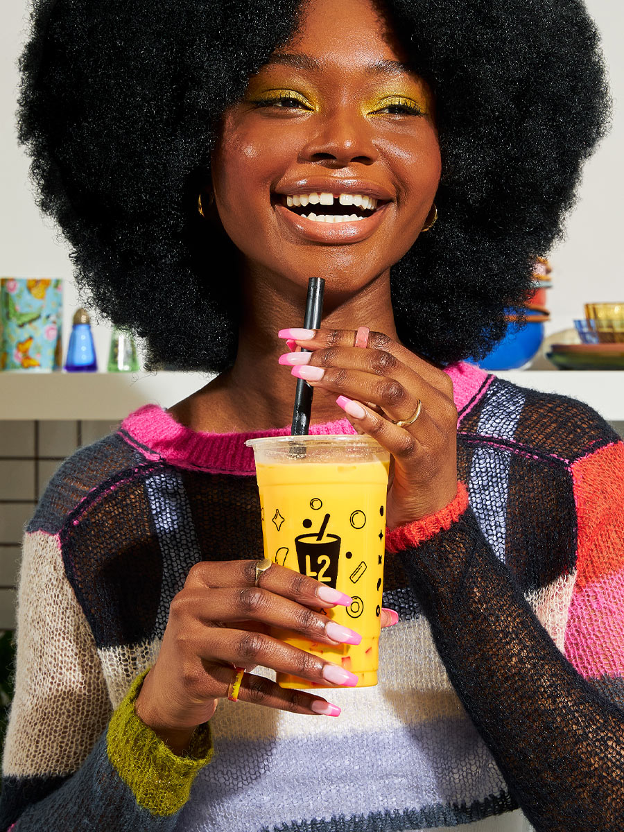 L2 Bubble Tea Branding | Creative Packaging & Logo Design