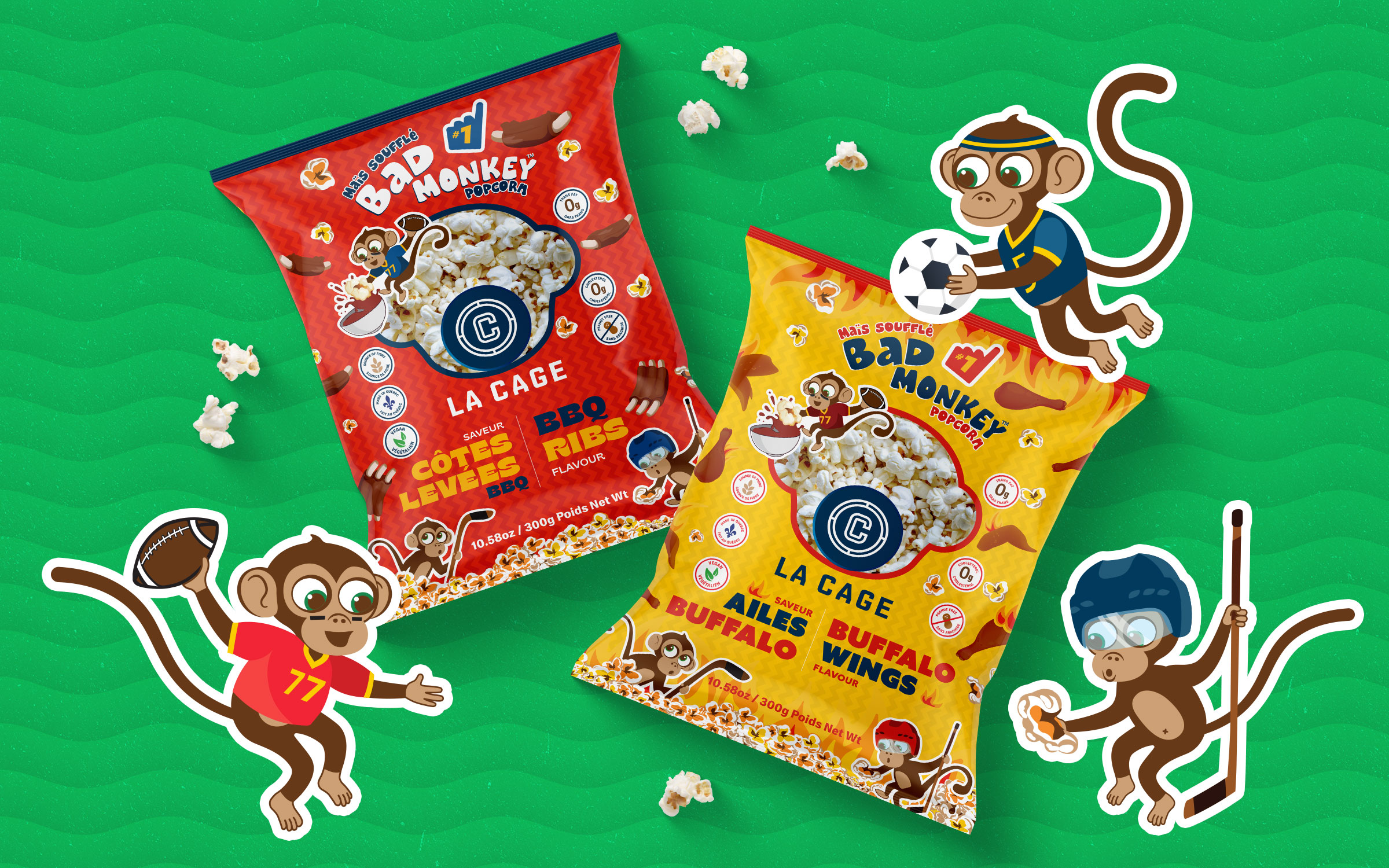 Bad Monkey - Design d’emballage et image de marque | Design Grafico